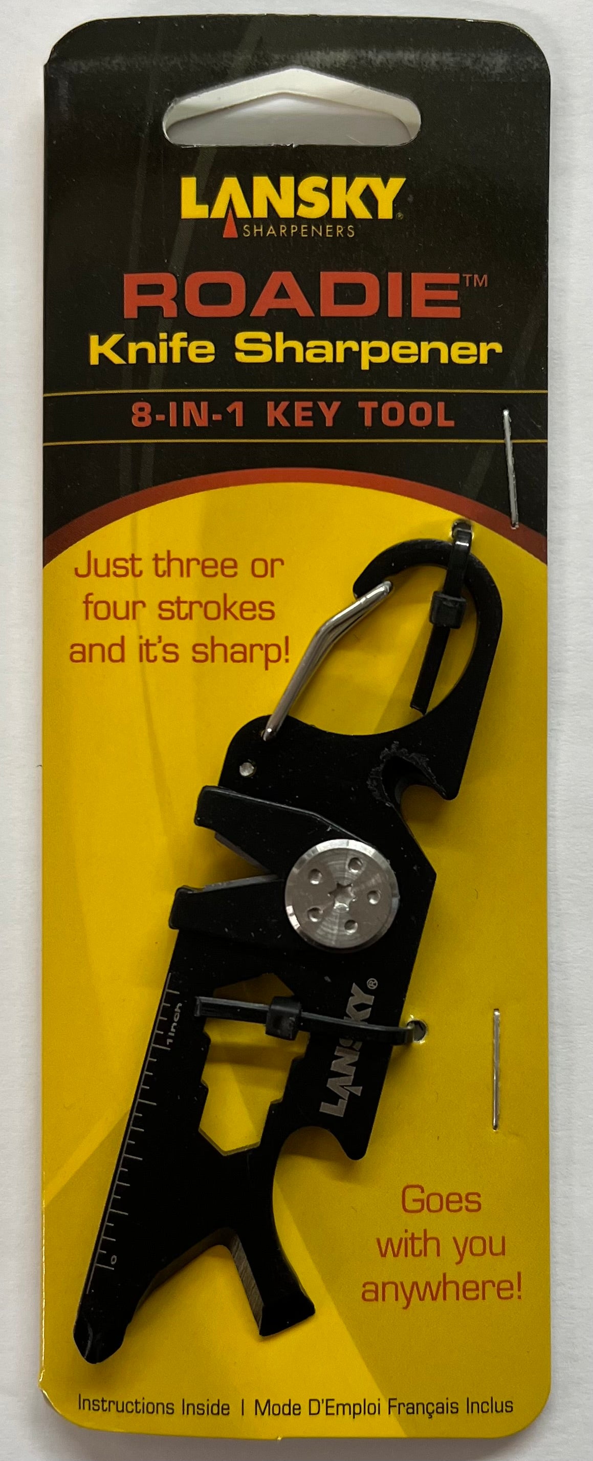 LANSKY- ROADIE KNIFE SHARPENER 8-IN-1 KEY TOOL — Atkinson Outfitters